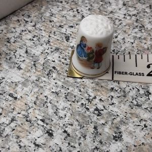 Vintage | Holiday | Vintage Avon Christmas Porcelain Thimbles 2pcs ...